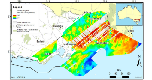 Airborne Gravity Survey Flies Past 50 Per Cent
